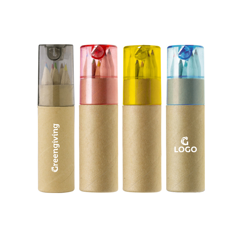 6 Stifte in Verpackung | Öko Geschenk - Greengiving.de